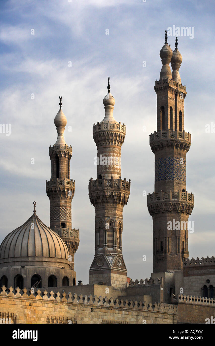 Mosque l Azhar Egypt Stock Photo - Alamy