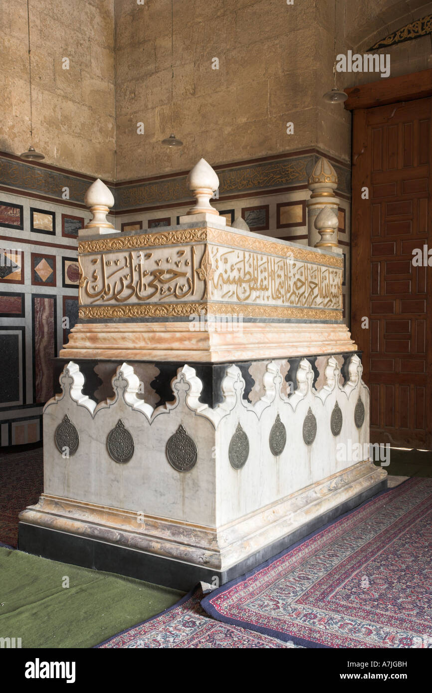 Al-Rifa'i Mosque, Cairo. 1869-1912. Royal tomb Stock Photo - Alamy