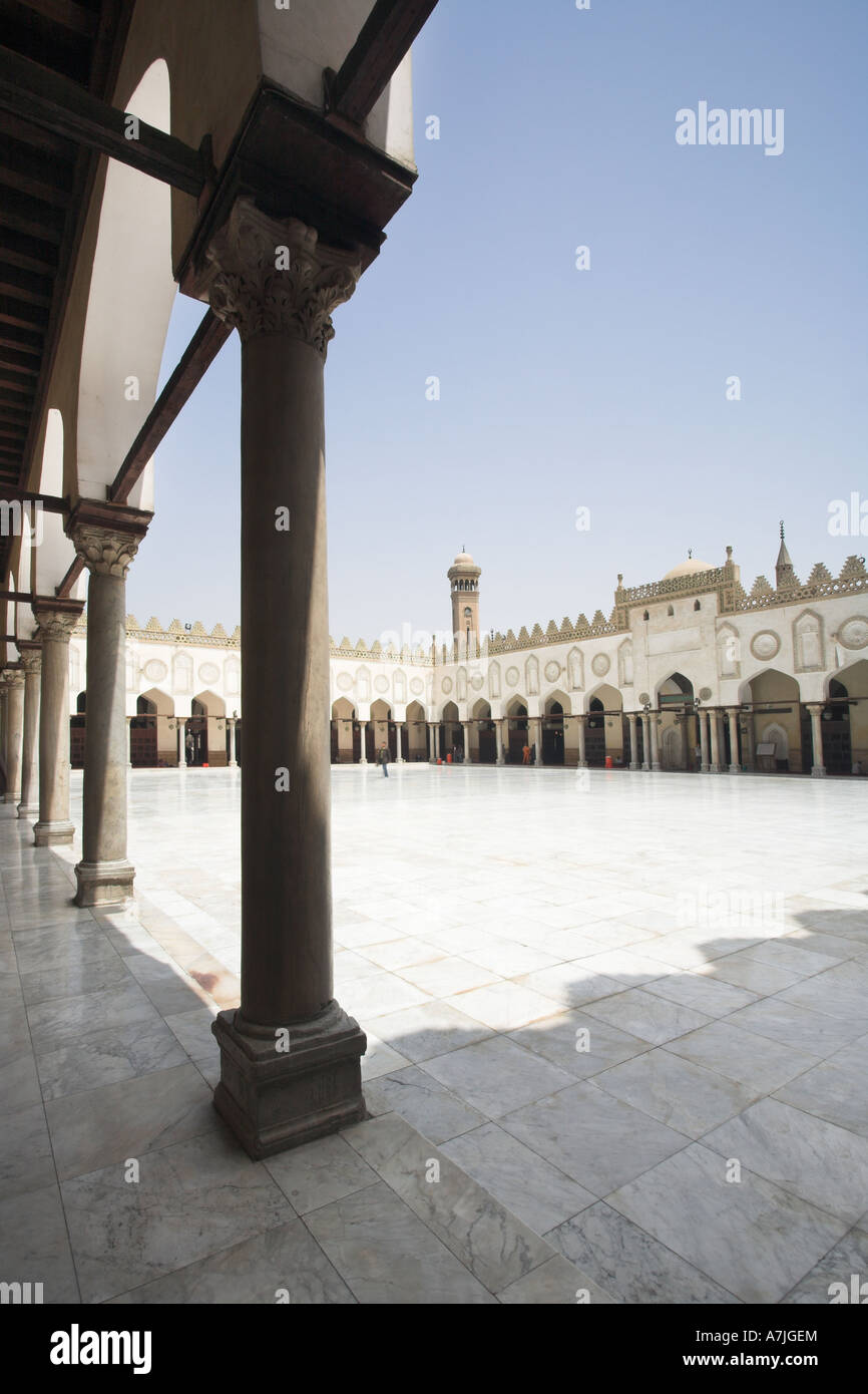 Mosque l Azhar Egypt Stock Photo - Alamy