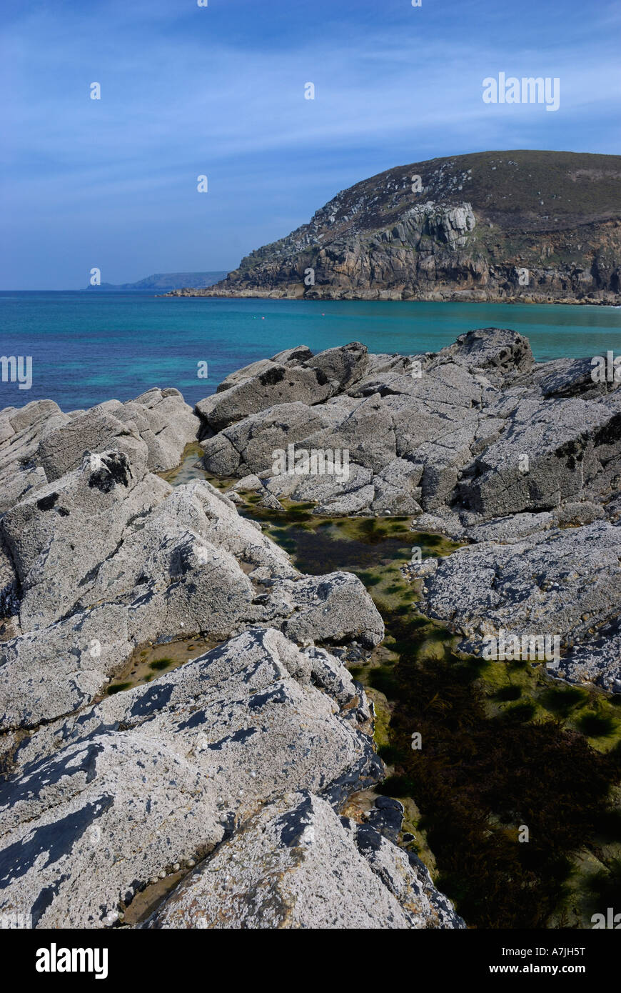 Portheras beach hi-res stock photography and images - Alamy