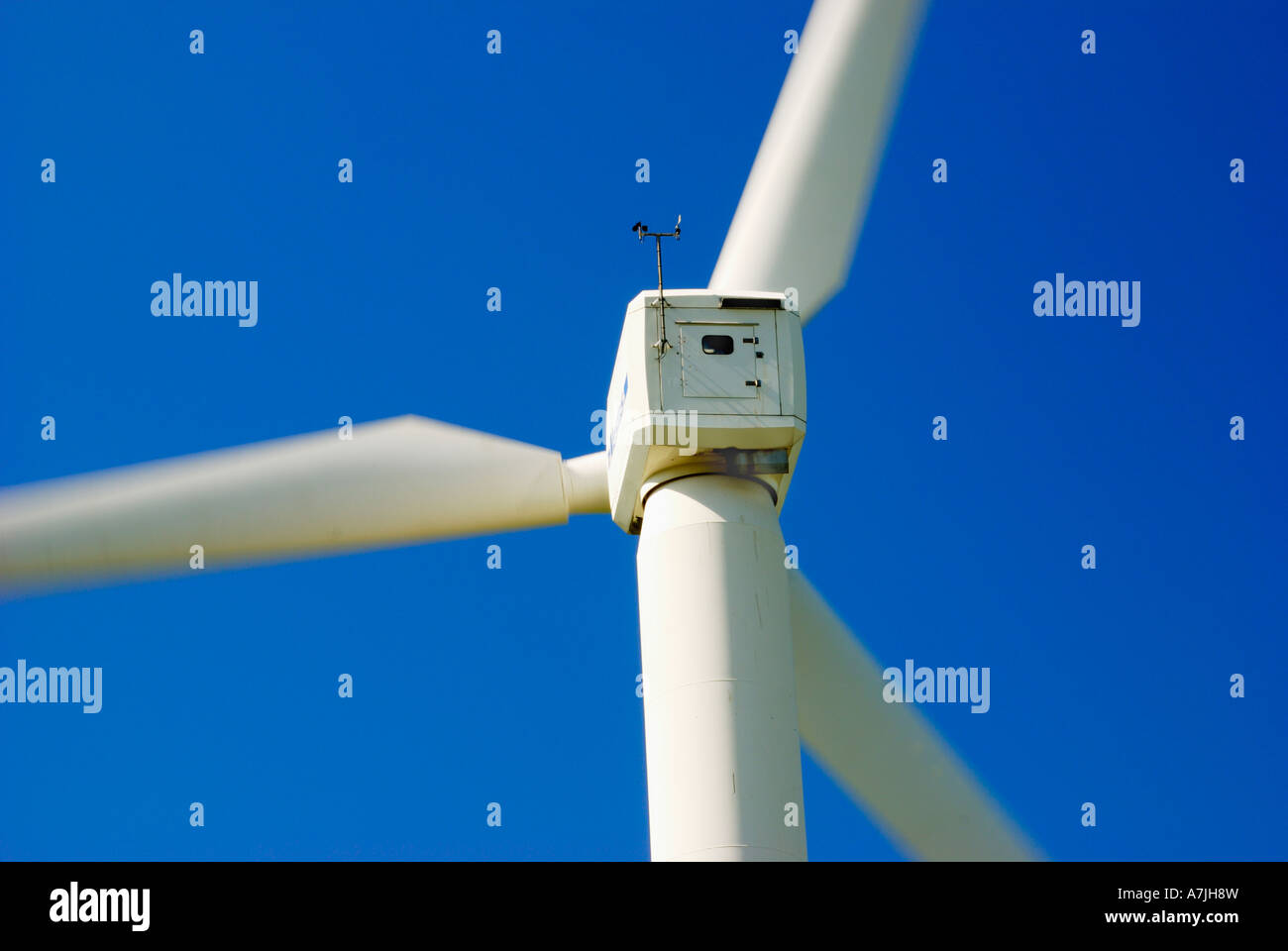 Sails of a Wind Turbine Stock Photo - Alamy