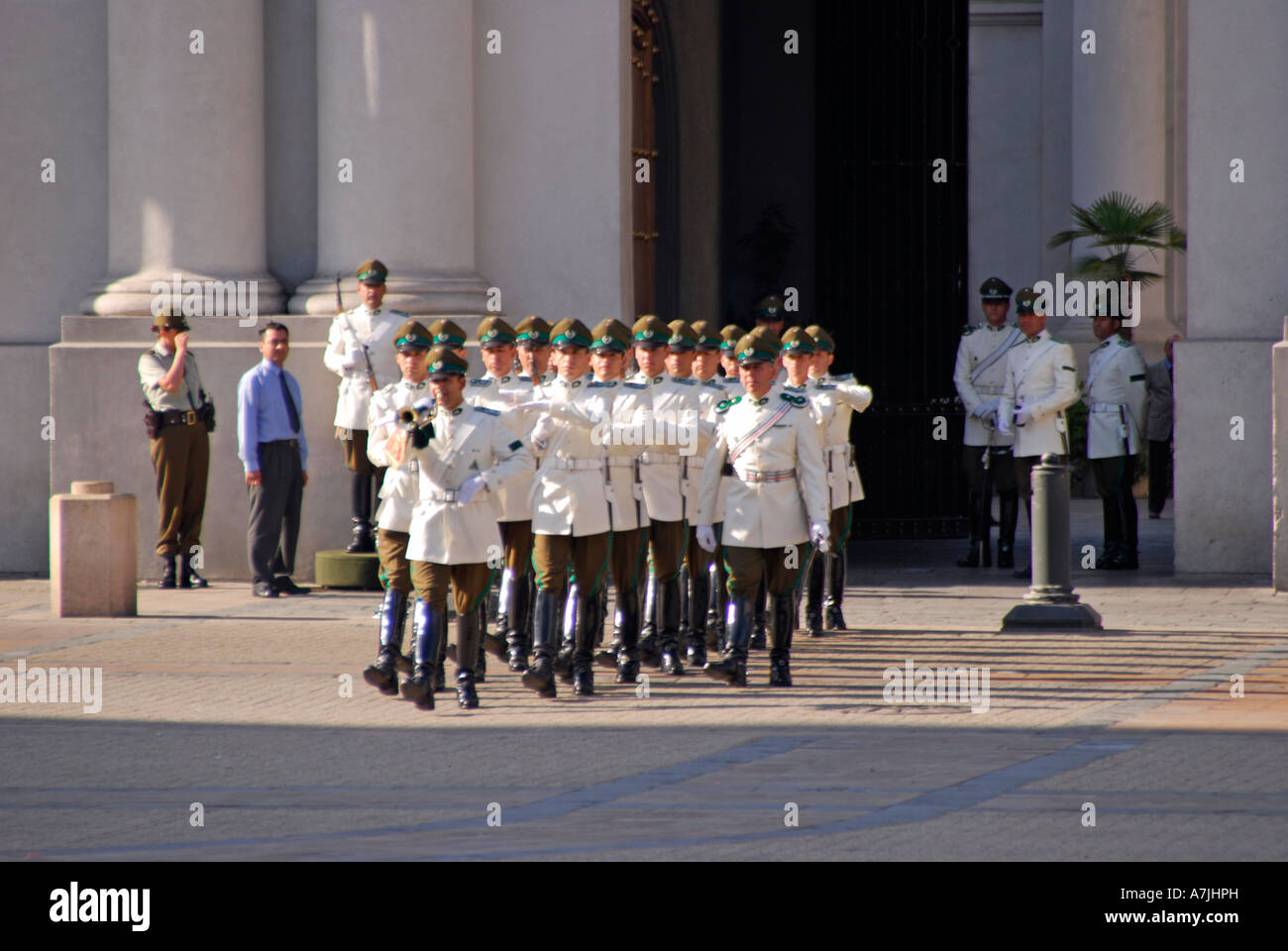 Military parade chile hi-res stock photography and images - Alamy