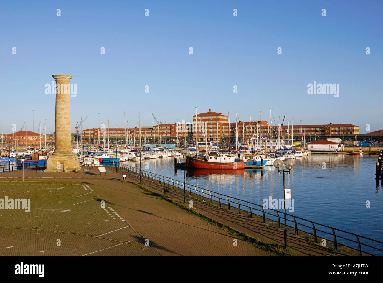 Hartlepool marina boats hi-res stock photography and images - Alamy