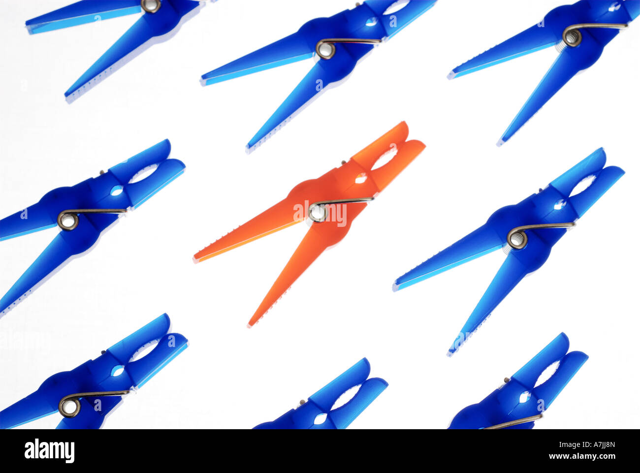 Multi coloured clothes pegs hi-res stock photography and images - Alamy