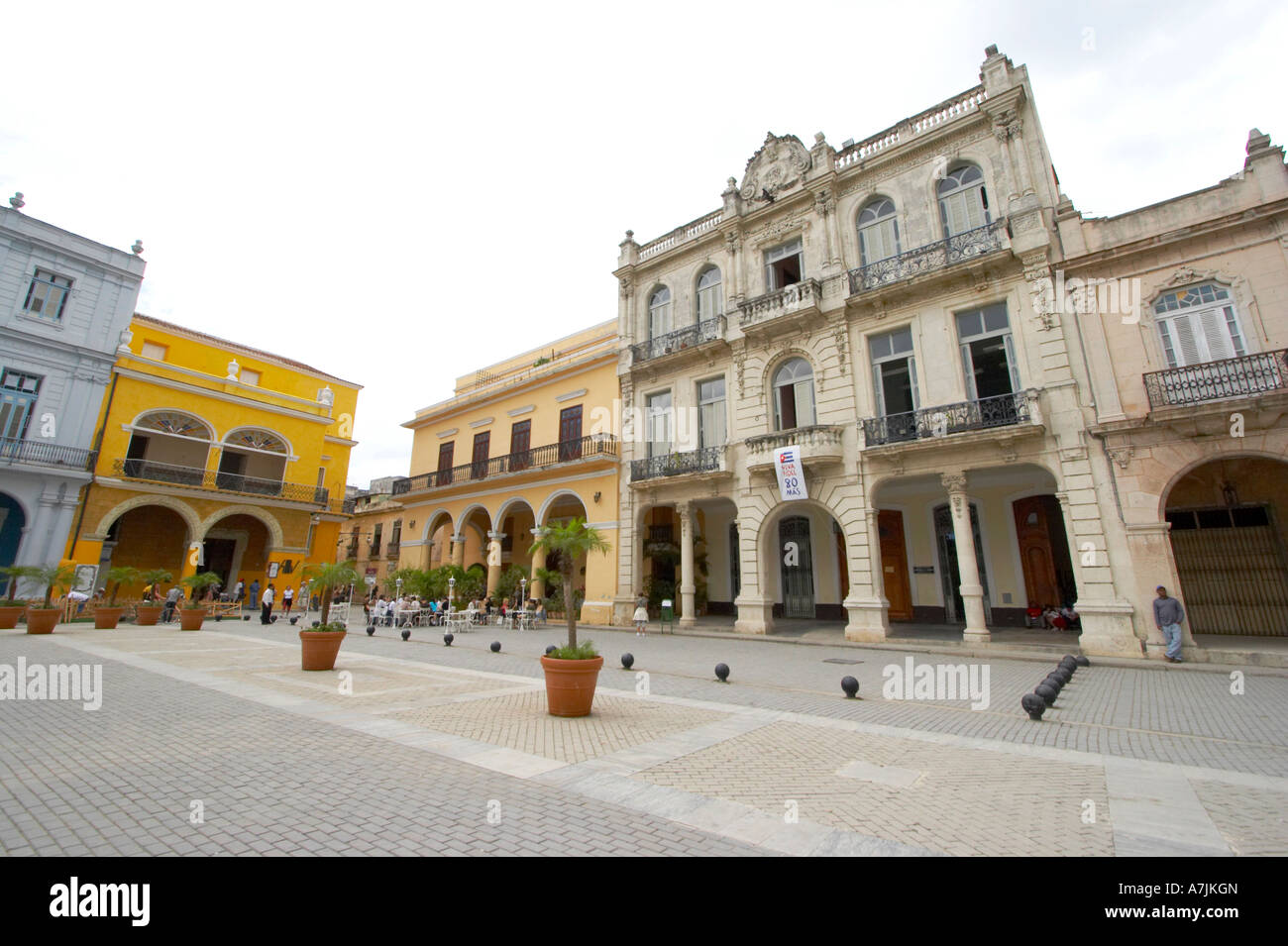 Old Square Havana Cuba Stock Photo - Alamy