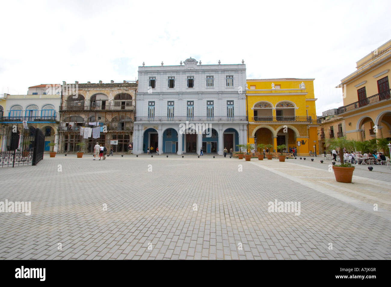 Old Square Havana Cuba Stock Photo - Alamy