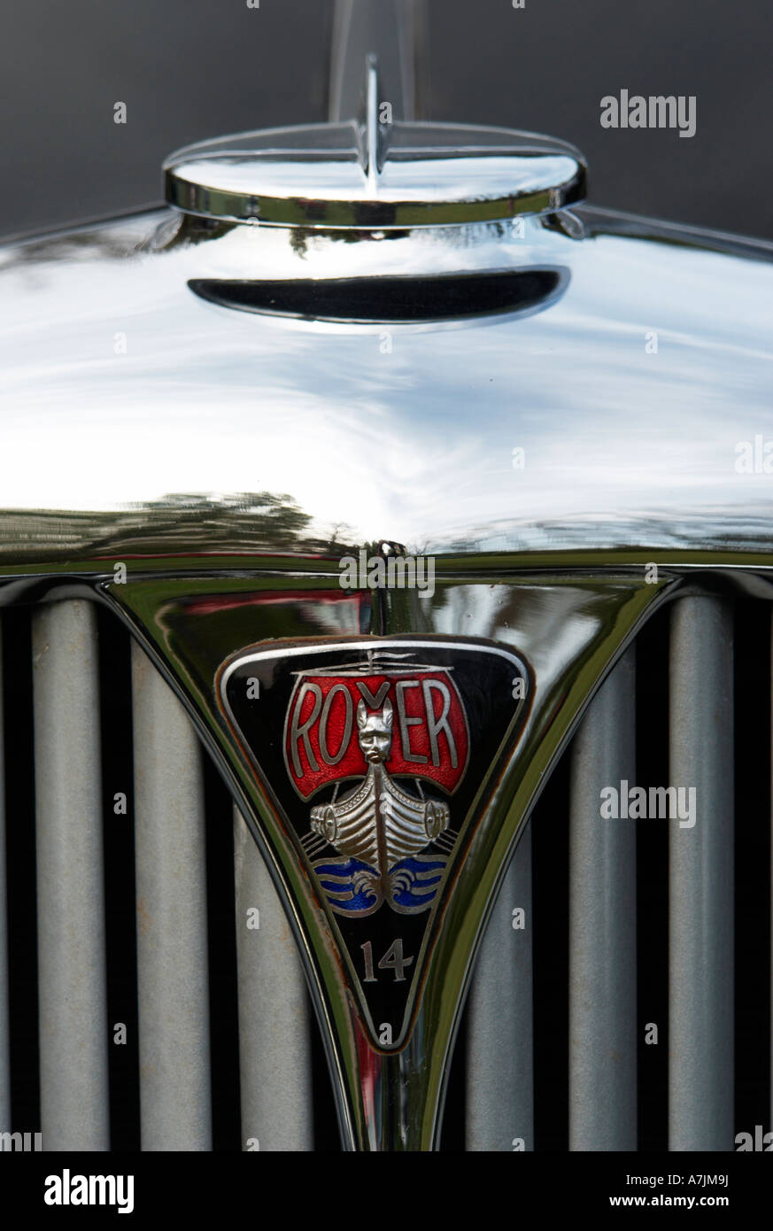 Rover car badge Stock Photo - Alamy