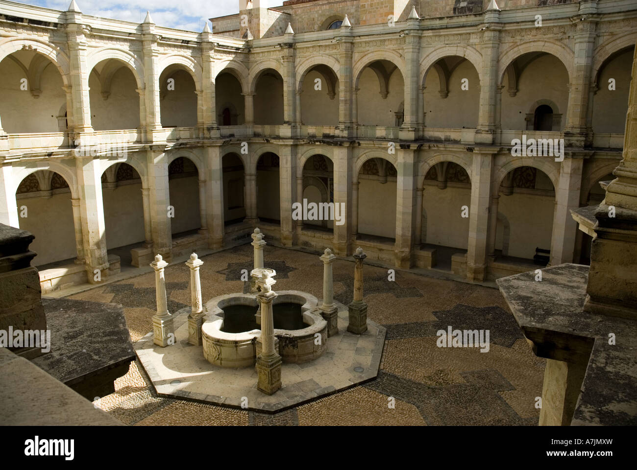 Architecture Fountain Archs Colony Spanish Colonial Dominican Monastic ...