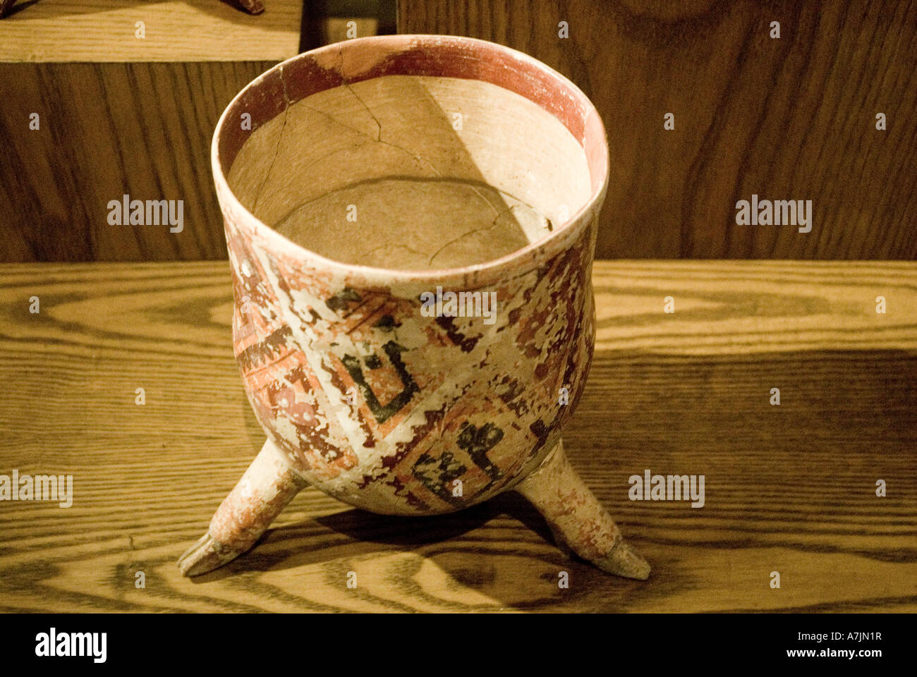 Old mayan Pot Stock Photo - Alamy