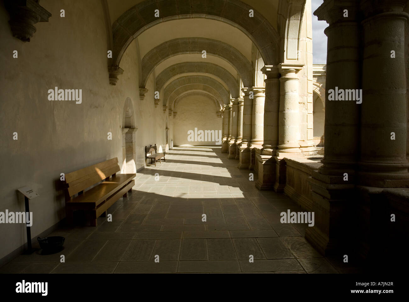 museum of culture corridor in Oaxaca Mexico Stock Photo - Alamy