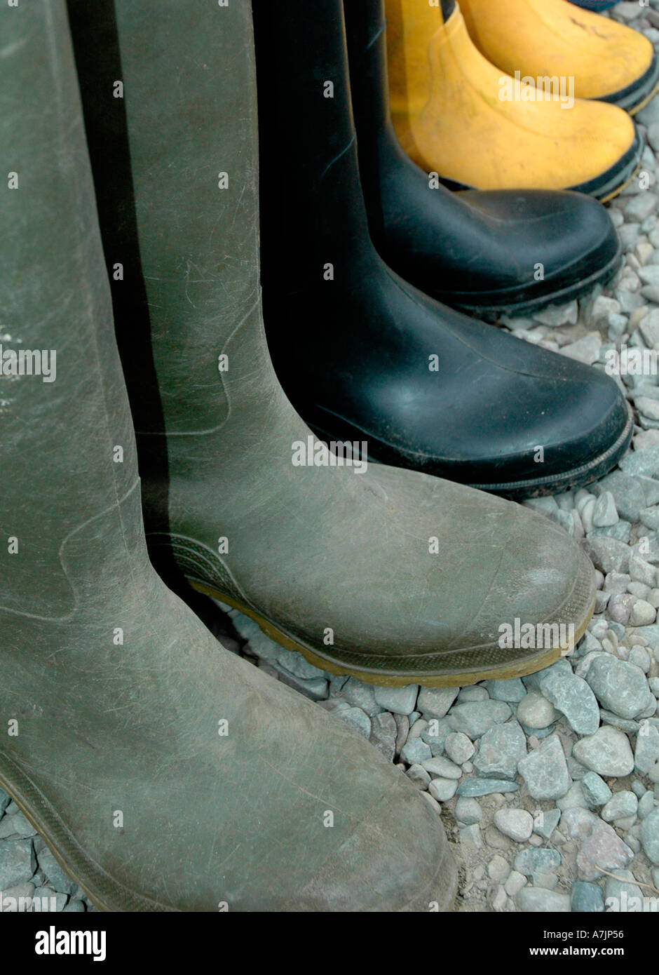 Wellies different sizes in a row hi-res stock photography and images ...