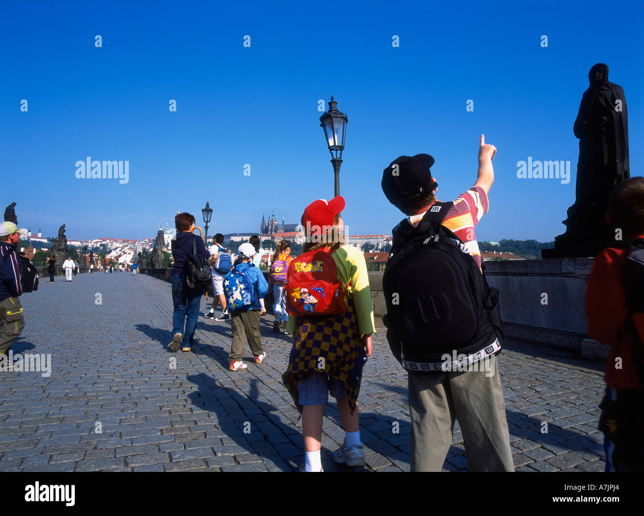 Prague, Charles Street Bridge Stock Photo - Alamy