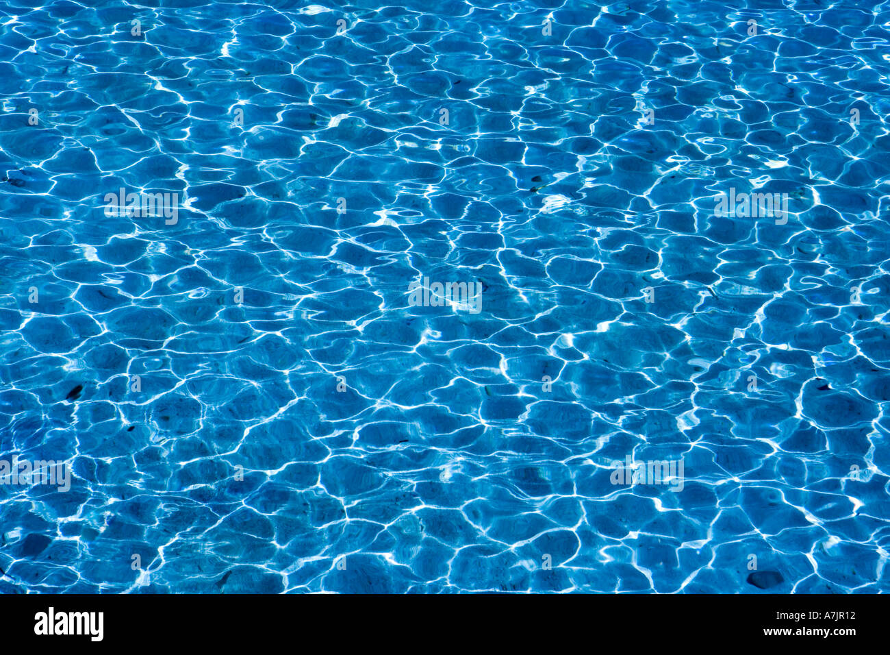 SWIMMING POOL WATER Stock Photo - Alamy
