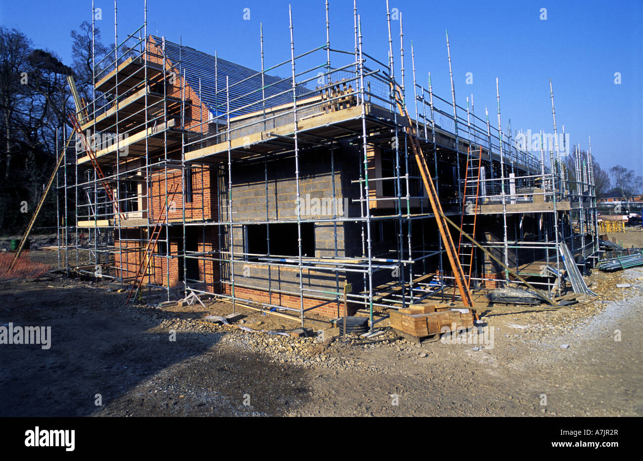 NHS health centre under construction in Woodbridge, Suffolk, UK Stock ...