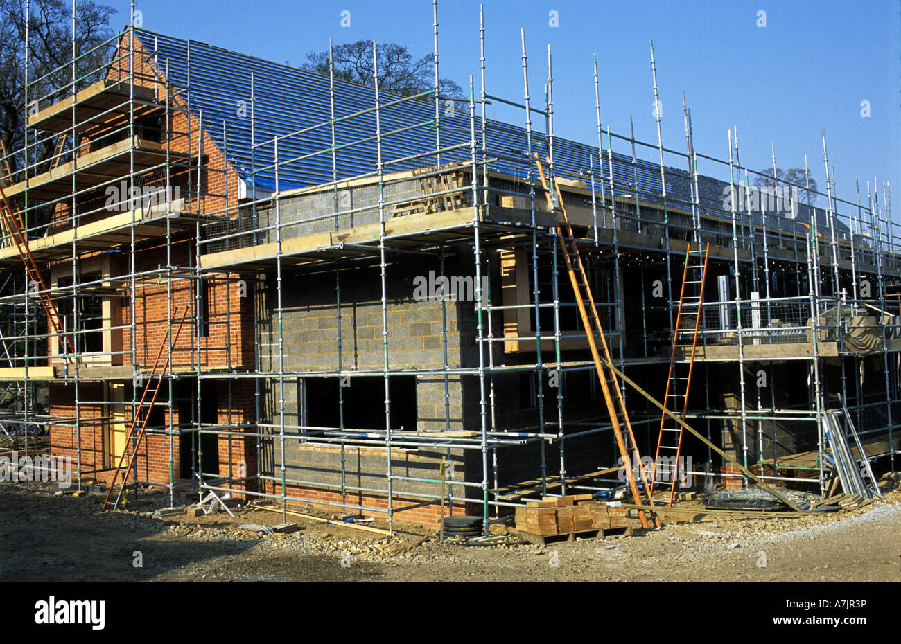NHS health centre under construction in Woodbridge, Suffolk, UK Stock ...