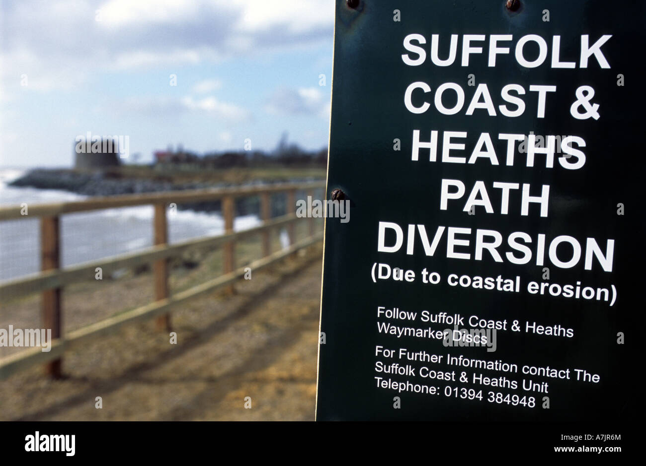 Diversion sign footpath closed sign hi-res stock photography and images ...