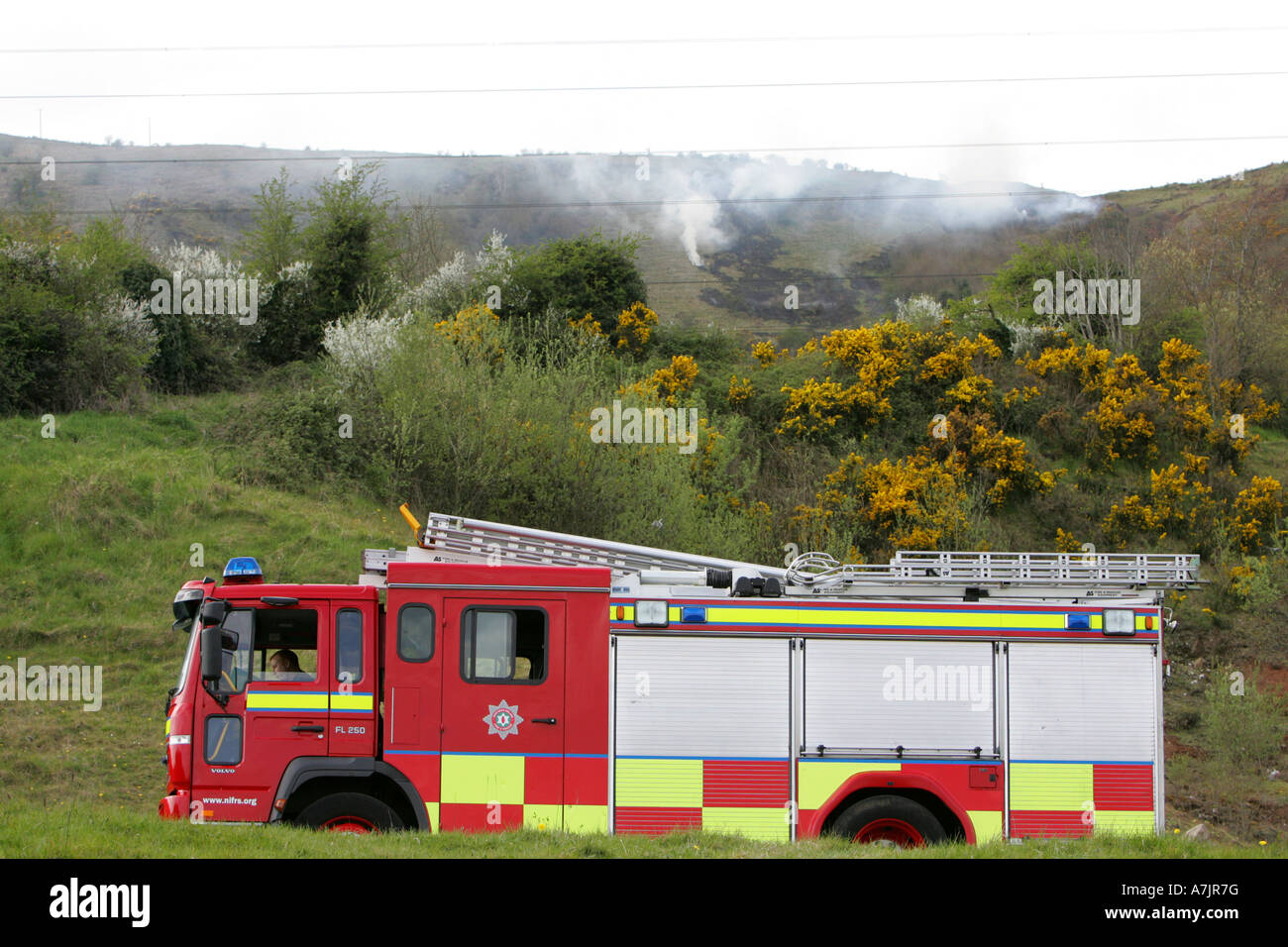 Parked Fire Truck High Resolution Stock Photography and Images - Alamy