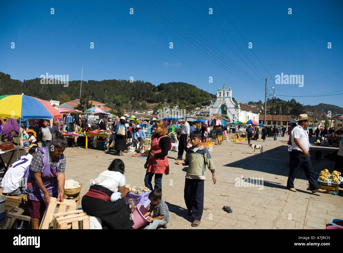 Chiapas - San Juan Chamula market - Mexico Stock Photo - Alamy