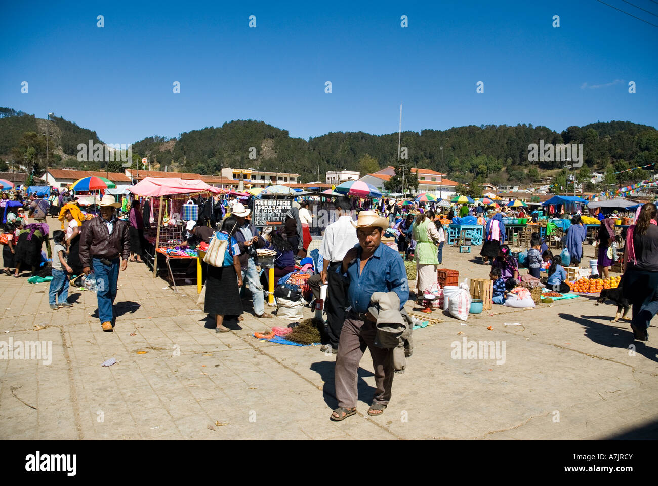 Chiapas - San Juan Chamula market - Mexico Stock Photo - Alamy