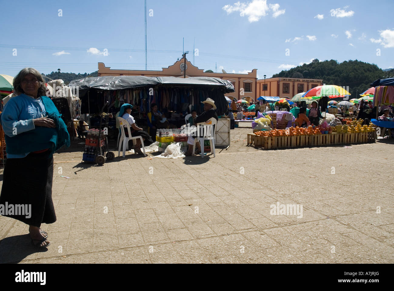 Chiapas - San Juan Chamula market - Mexico Stock Photo - Alamy