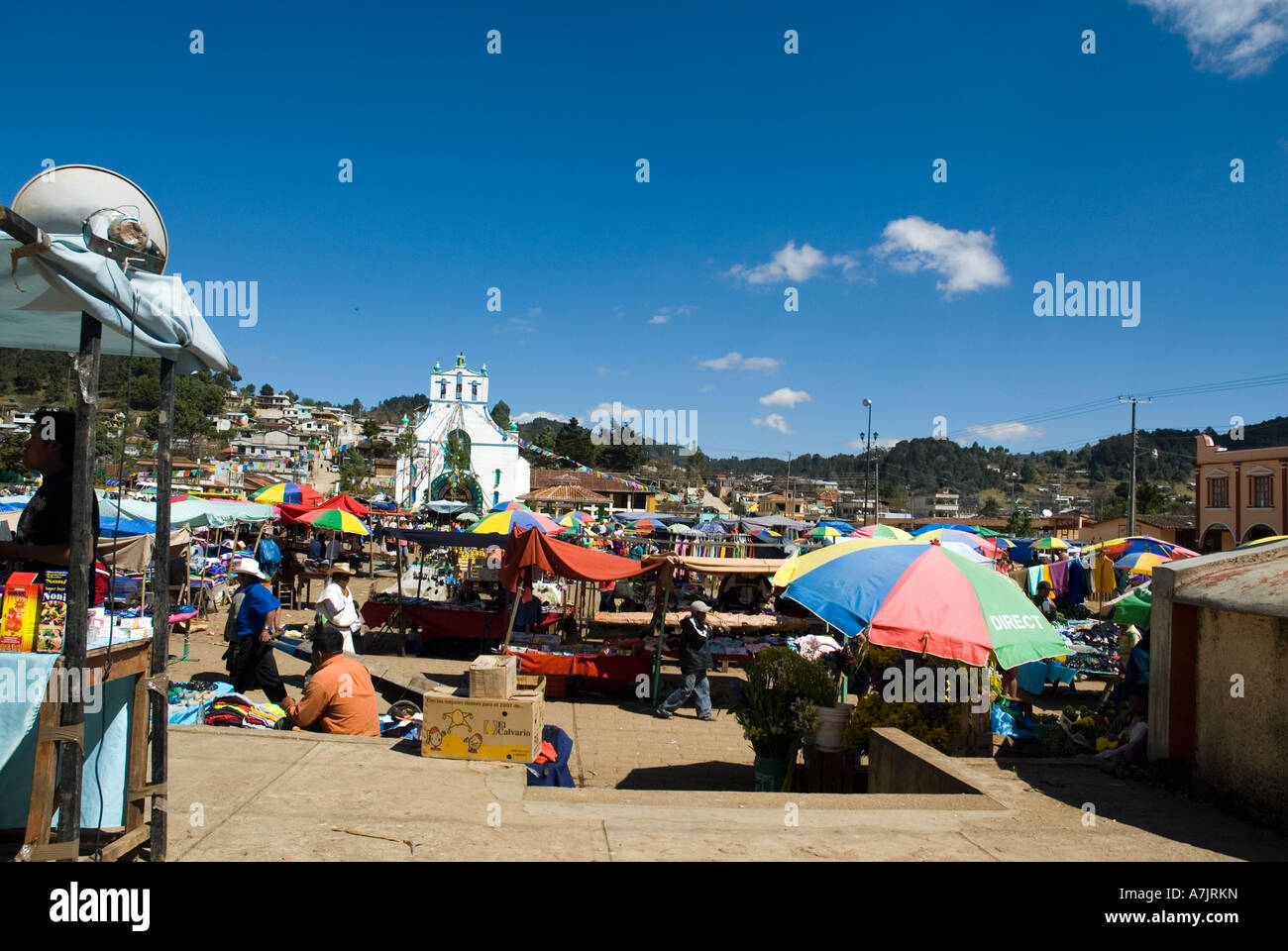 Chiapas - San Juan Chamula market - Mexico Stock Photo - Alamy