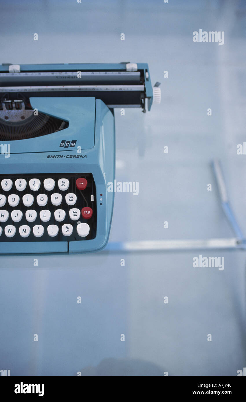 Close up of a typewriter Stock Photo - Alamy