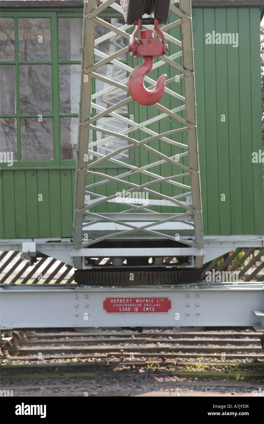 Railway crane hi-res stock photography and images - Alamy