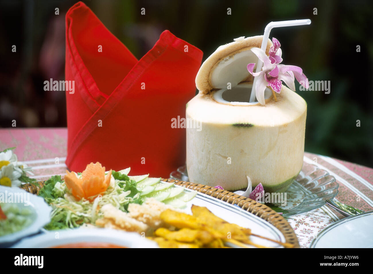Thai Food, Table Setting Stock Photo - Alamy