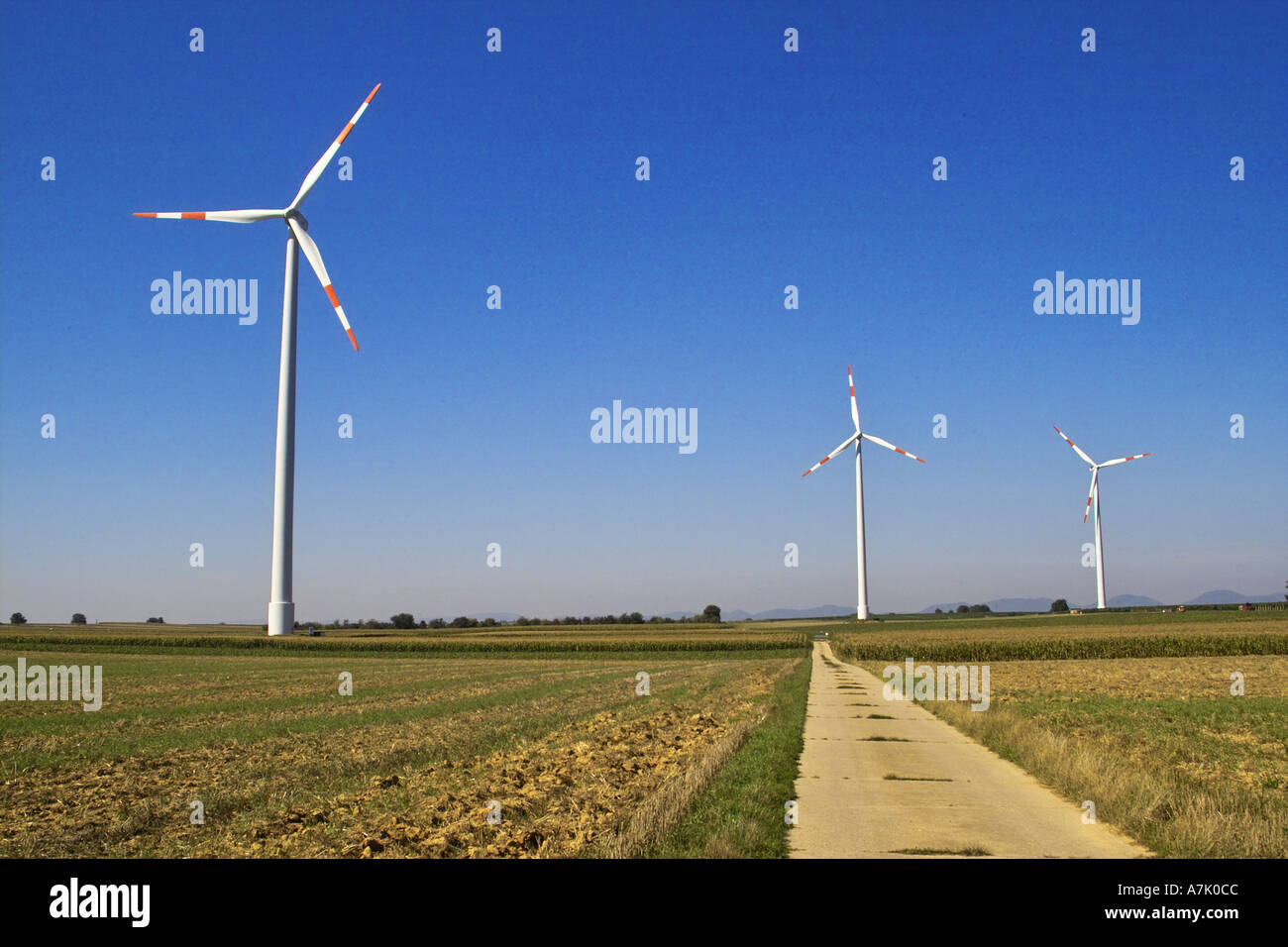 Wind farm in germany Stock Photo - Alamy