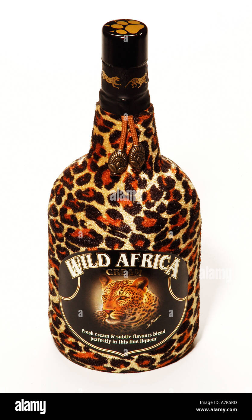 'Wild Africa' Bottle. Picture by Paddy mcguinness paddymcguinness Stock ...