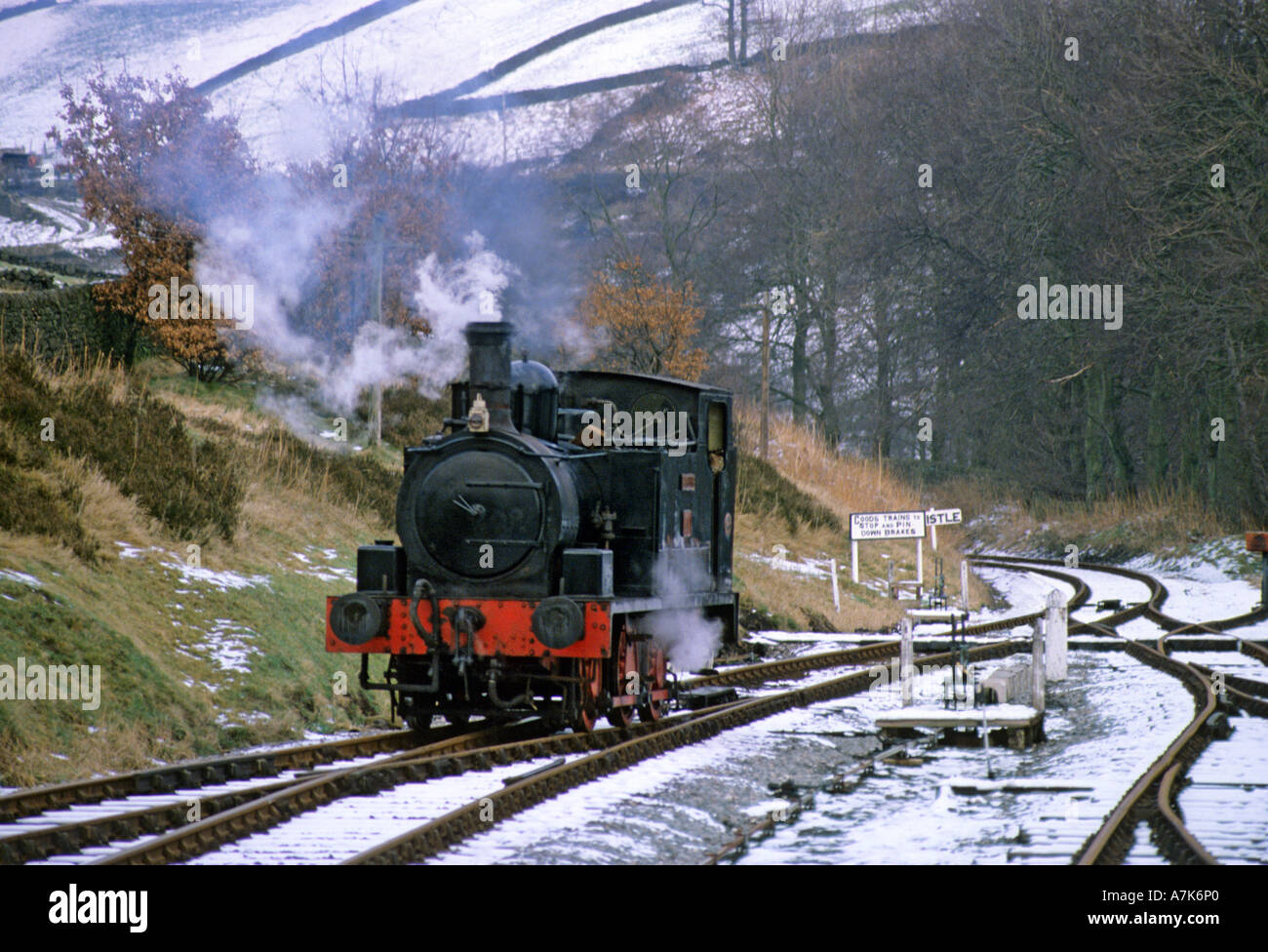 Steam Train Snow Stock Photos & Steam Train Snow Stock Images - Alamy
