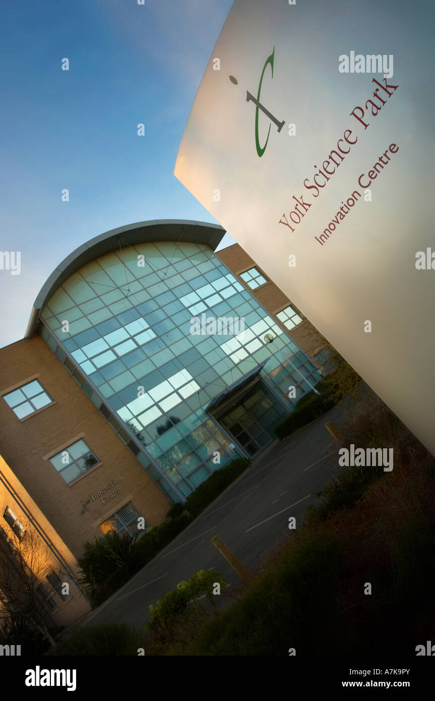 The Innovation Centre York Science Park York Stock Photo - Alamy