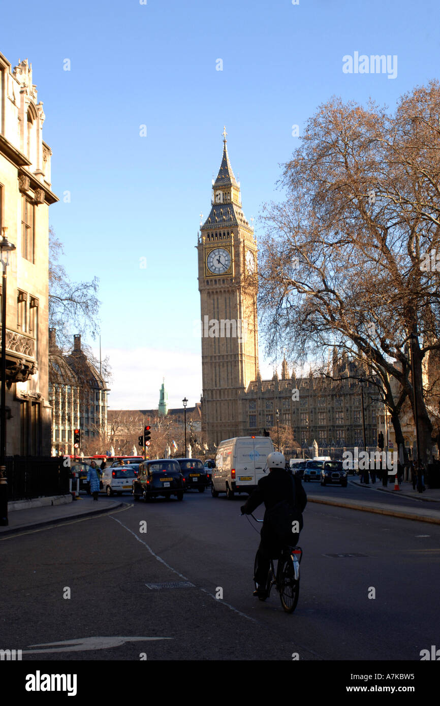 Parliment Square and Big Ben, London Stock Photo - Alamy