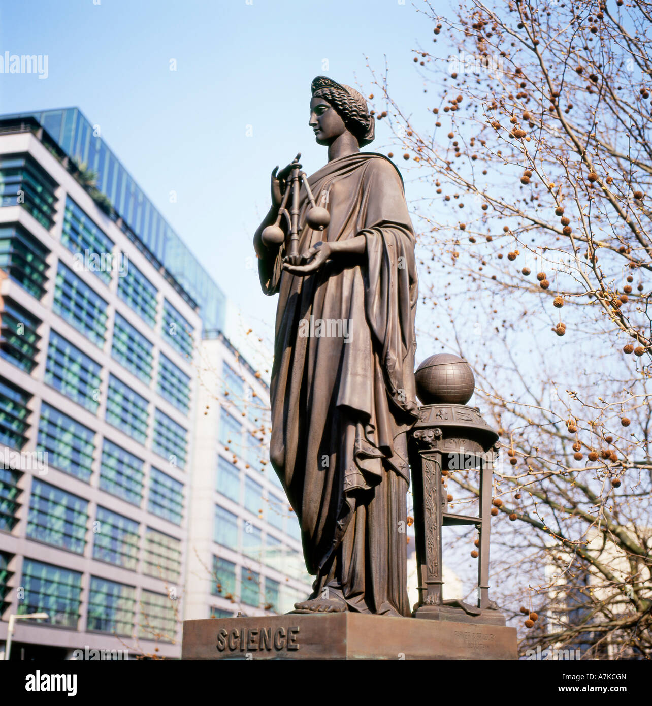 Statue woman science hi-res stock photography and images - Alamy