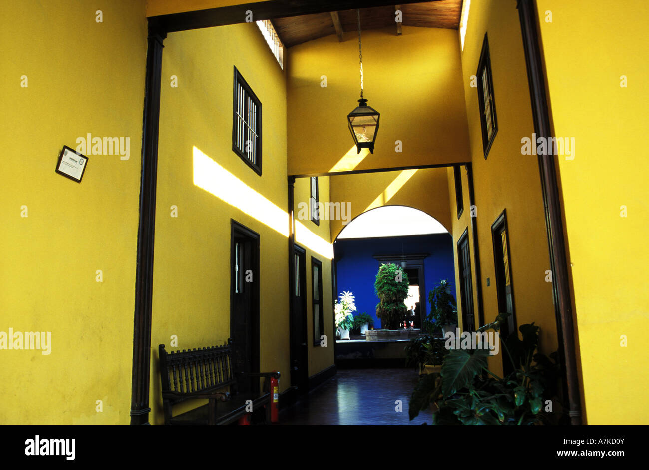 interior, colonial home, trujillo, peru Stock Photo - Alamy
