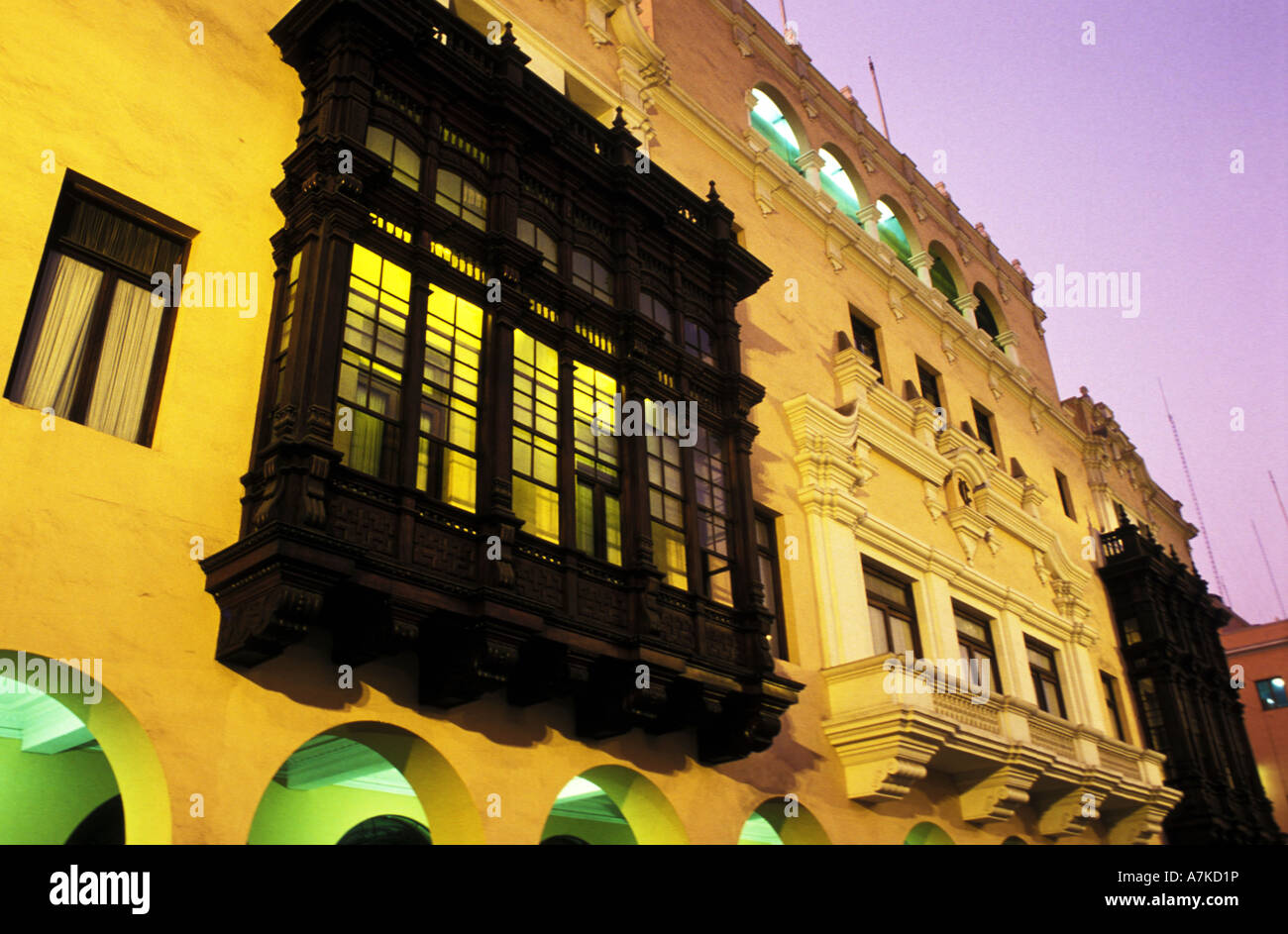 Municipal building lima peru hi-res stock photography and images - Alamy