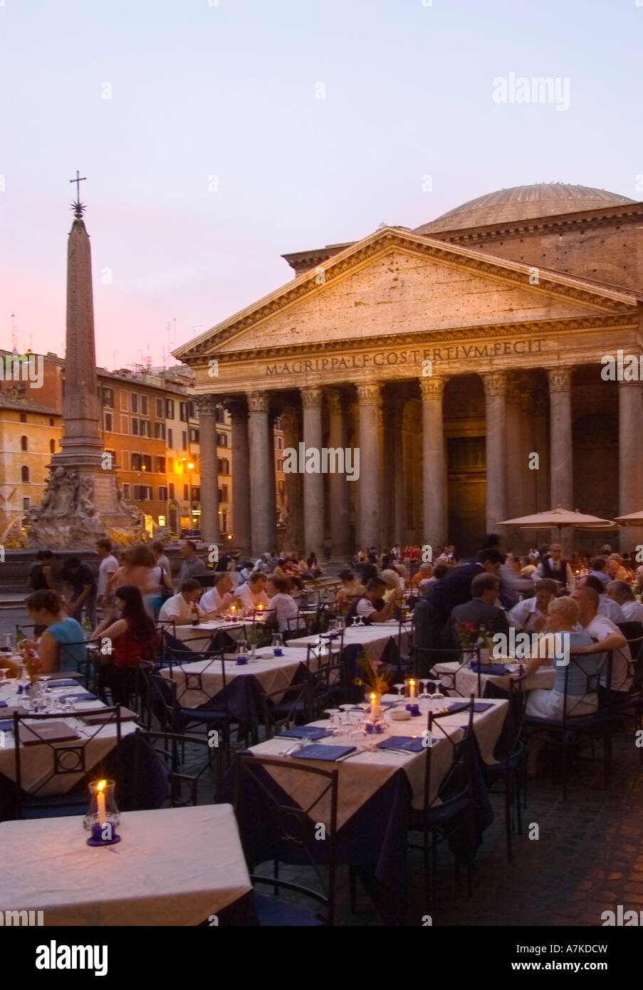 Pantheon Piazza della Rotunda Rome Italy Stock Photo - Alamy