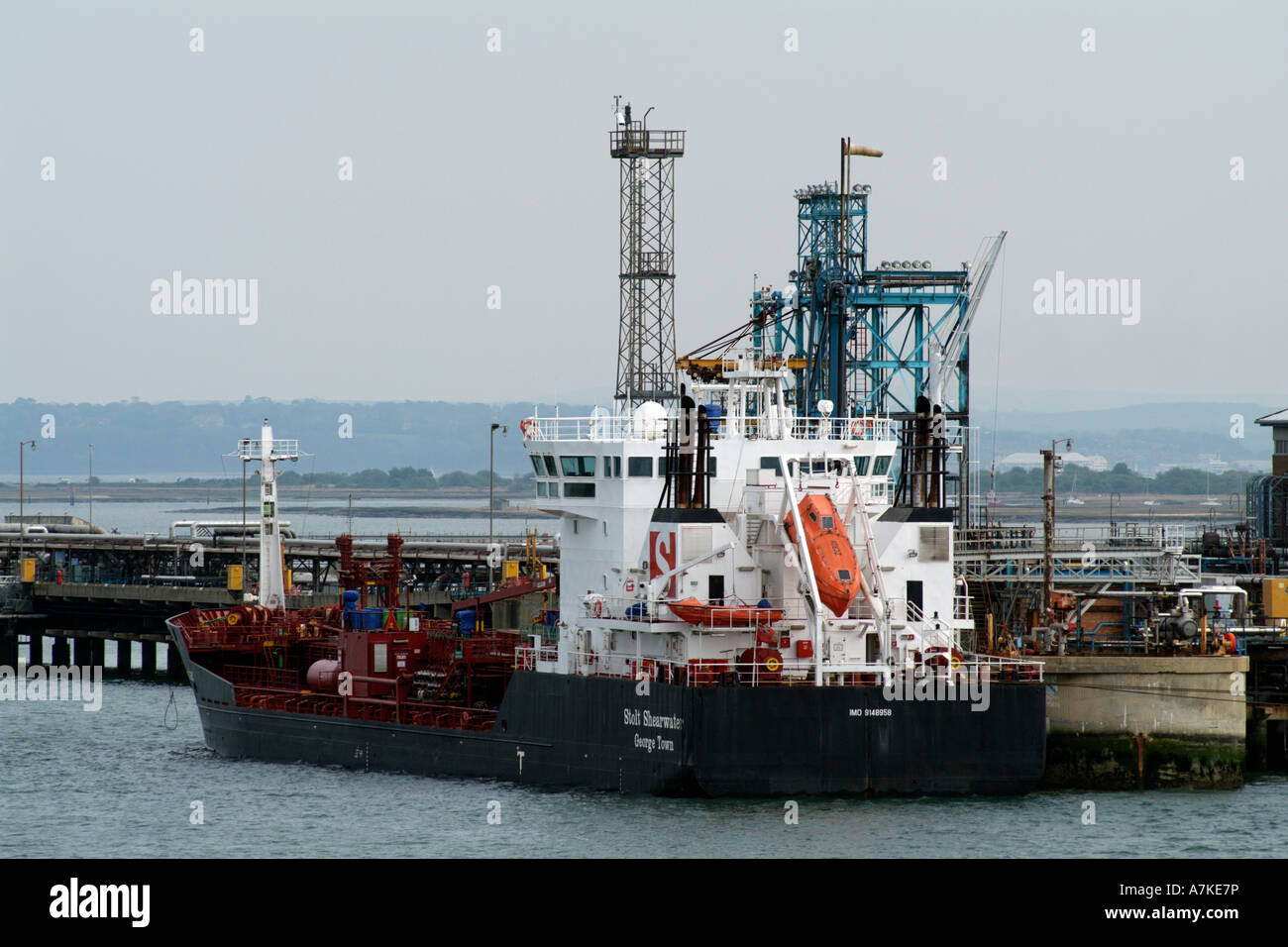 Fawley Marine Terminal Southampton Water England UK The Stolt ...