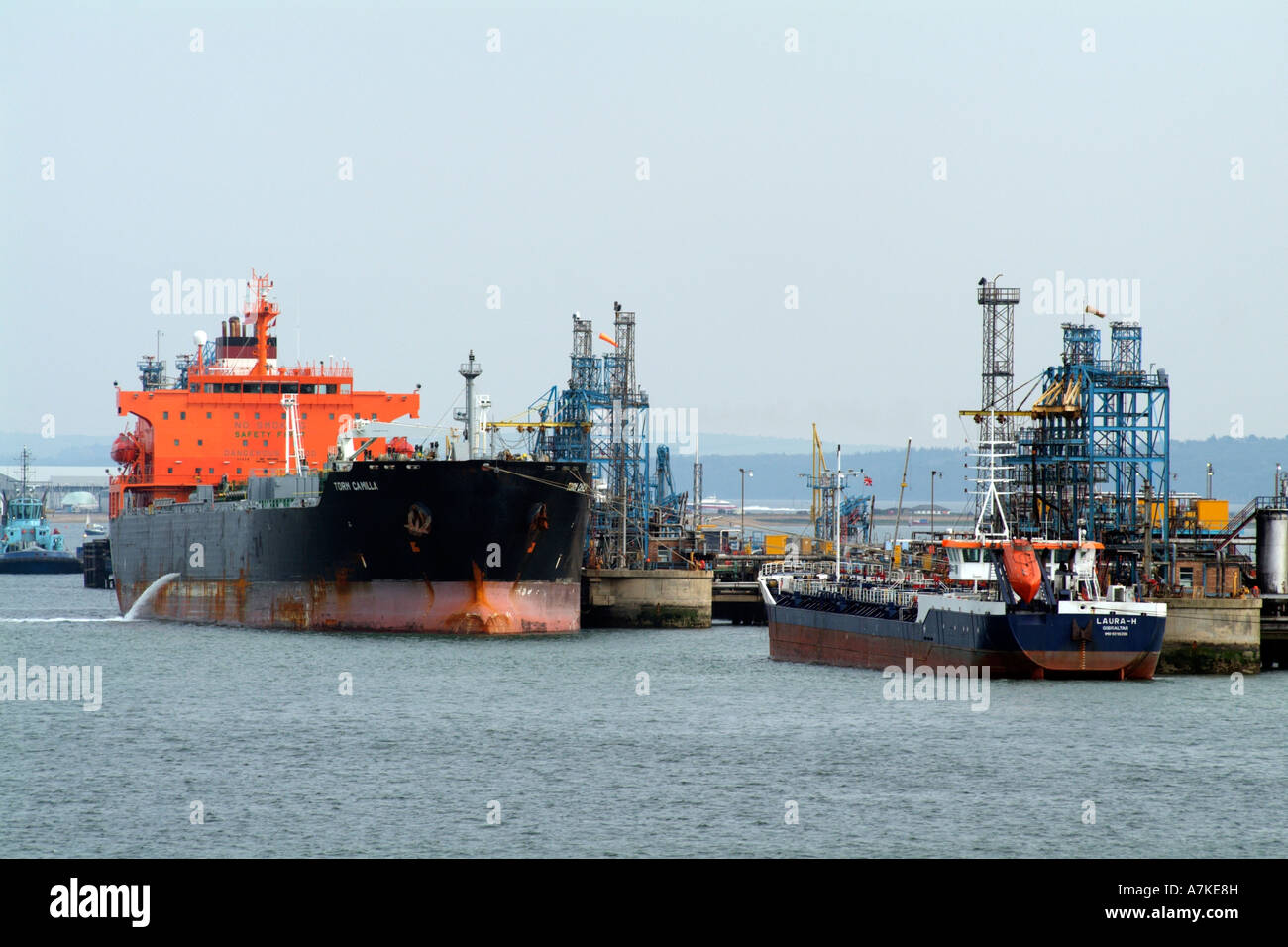 Fawley refinery marine terminal hi-res stock photography and images - Alamy