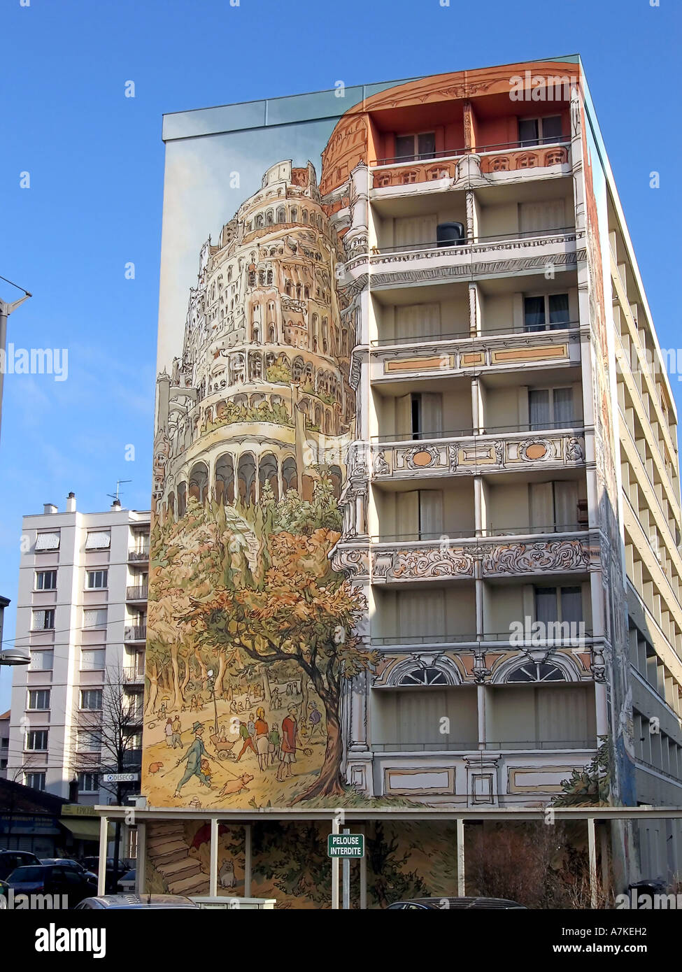 Mural de lyon hi-res stock photography and images - Alamy