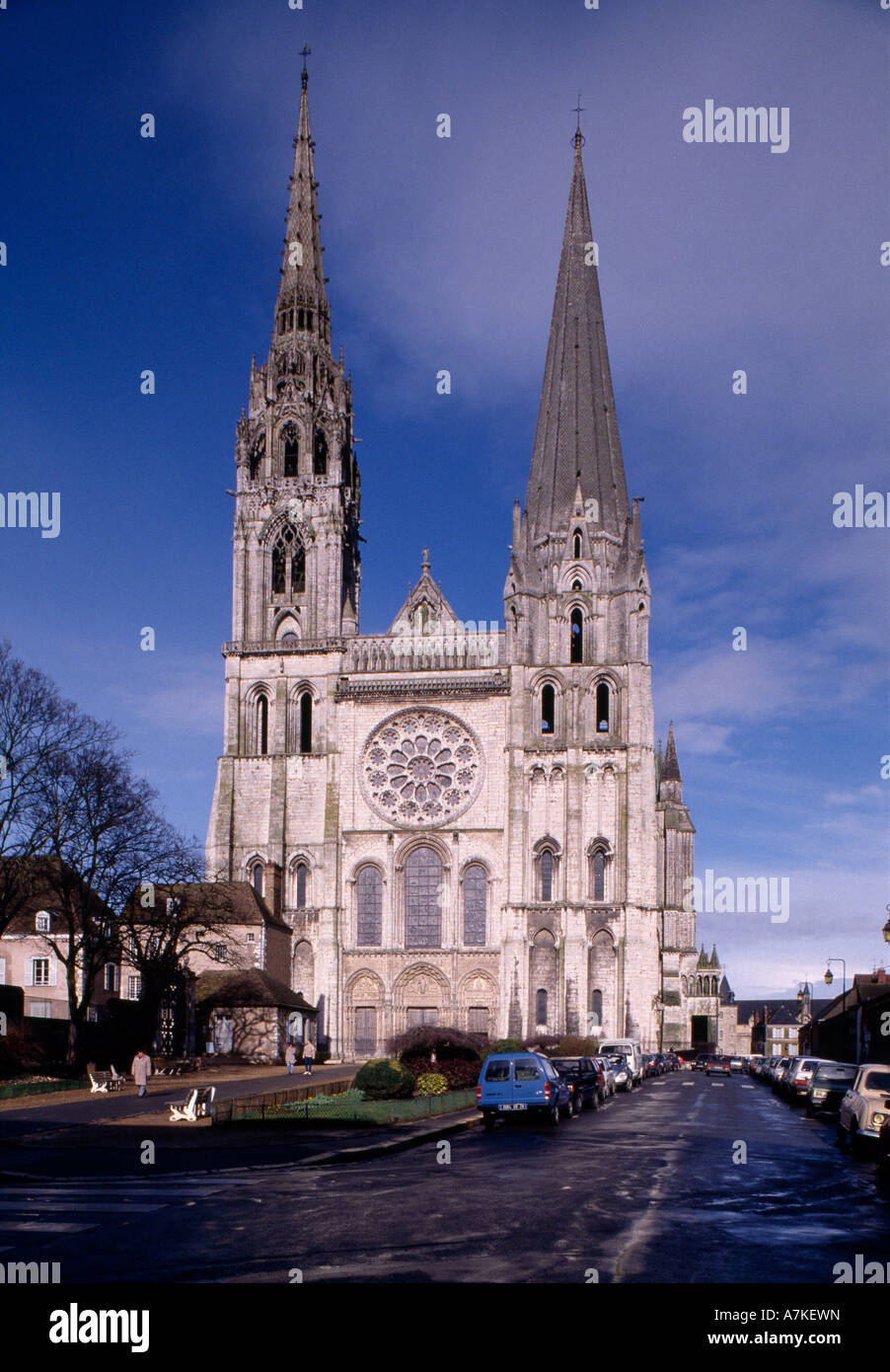Chartres Cathedral Rose Window Stock Photos & Chartres Cathedral Rose ...