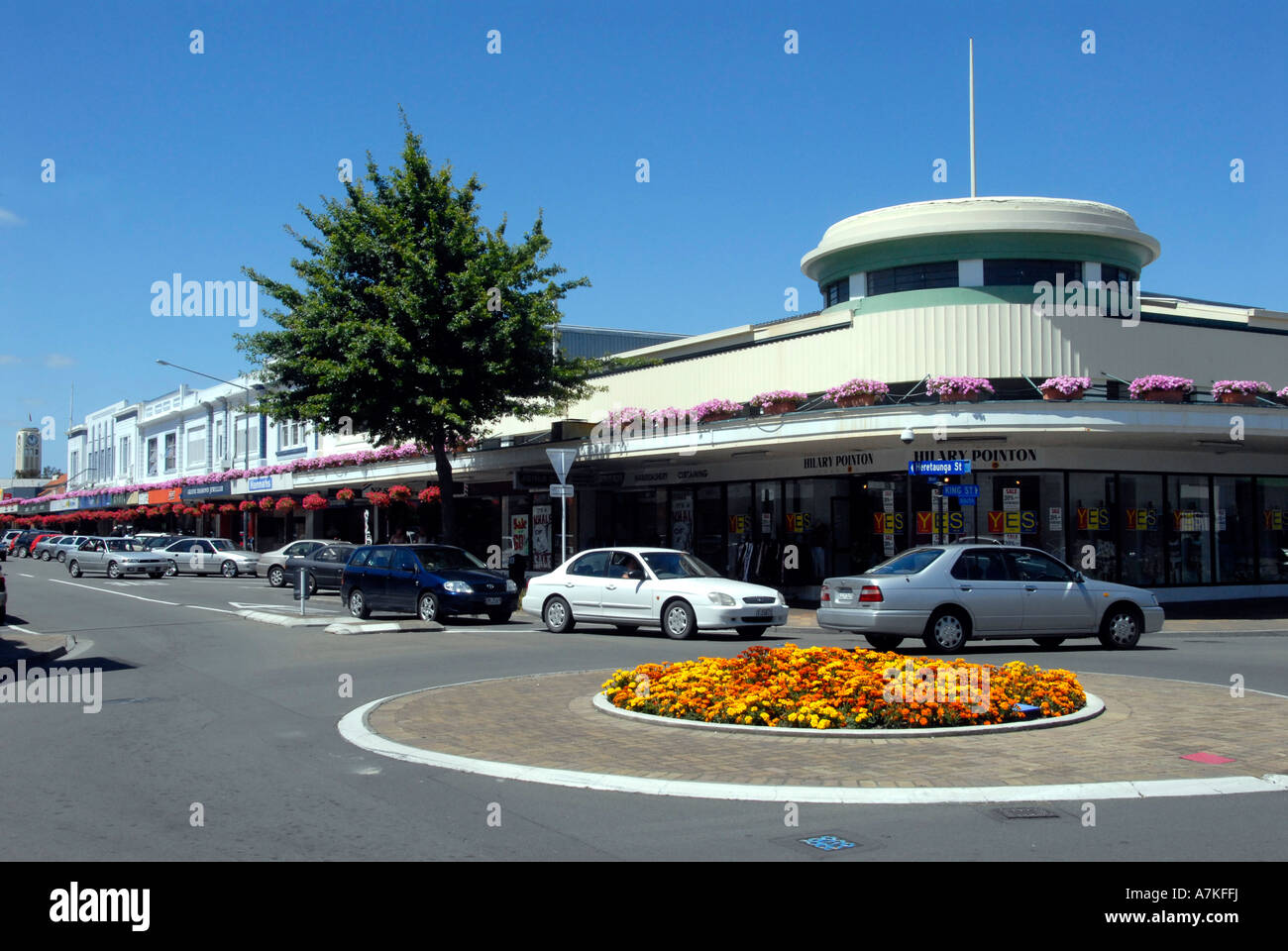 Heretaunga Street West Hastings North Island New Zealand Stock Photo - Alamy
