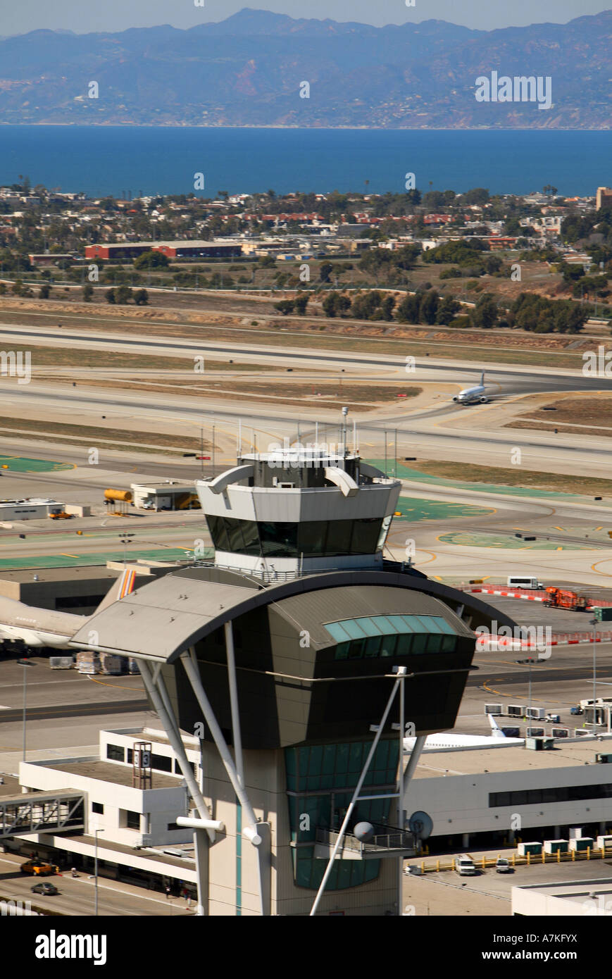 Lax air traffic control tower hi-res stock photography and images - Alamy