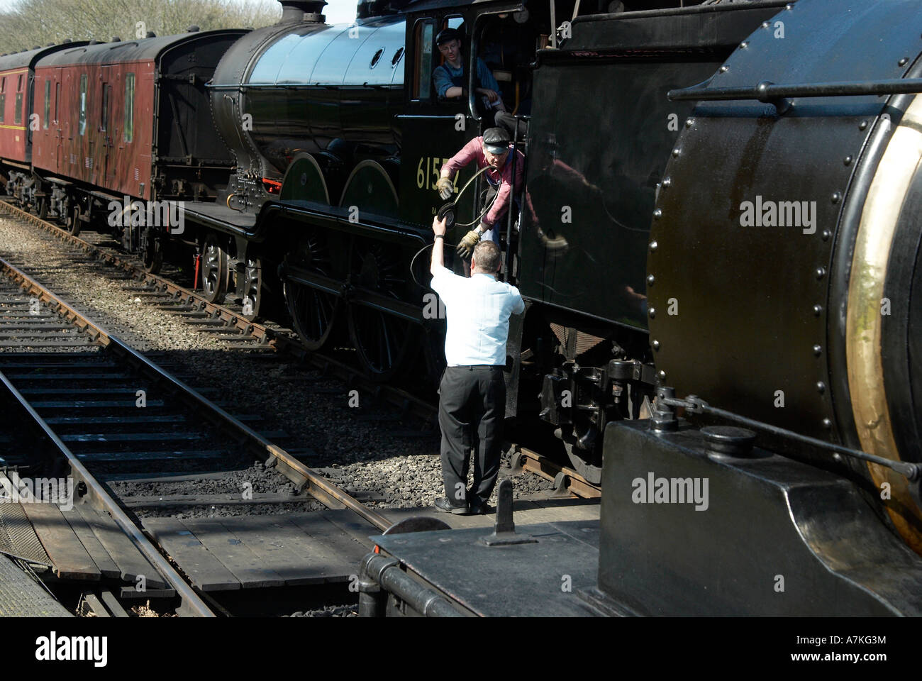 Rail signalman hi-res stock photography and images - Alamy