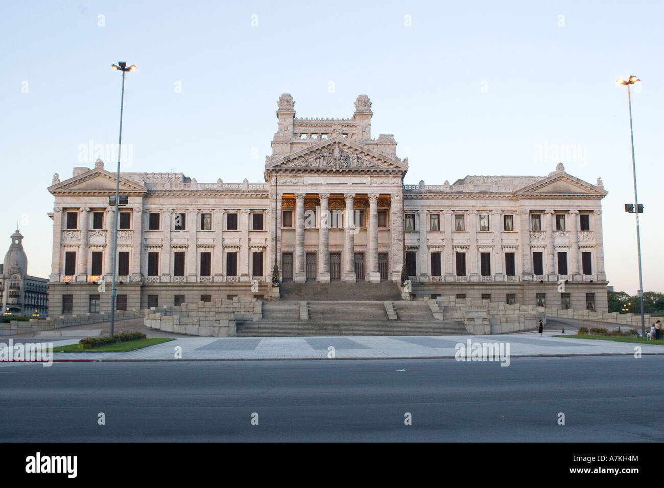 Montevideo Legislative Palace Palacio Legislativo Stock Photo - Alamy