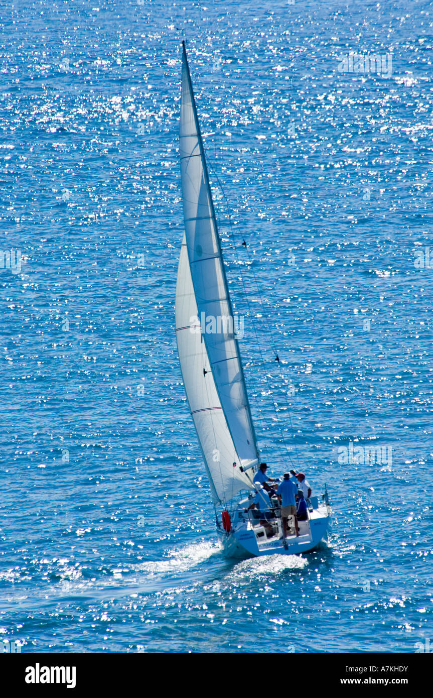 Ocean going sailing boat hi-res stock photography and images - Alamy