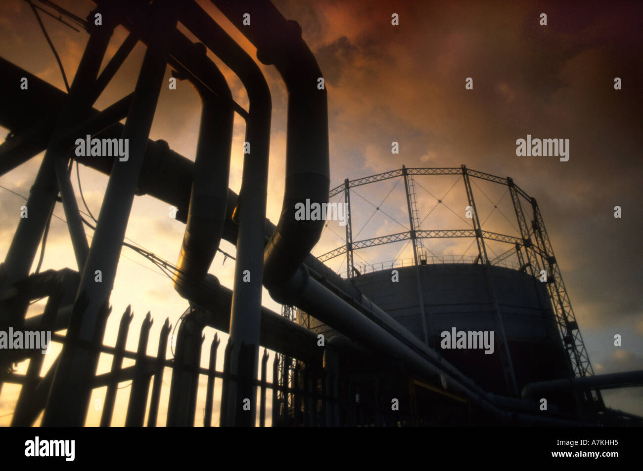 Container gas works hi-res stock photography and images - Alamy