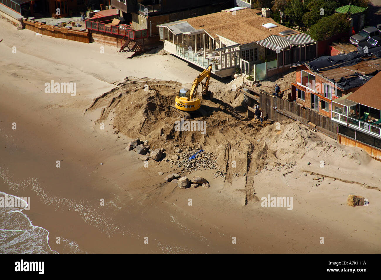 Malibu house aerial hi-res stock photography and images - Alamy