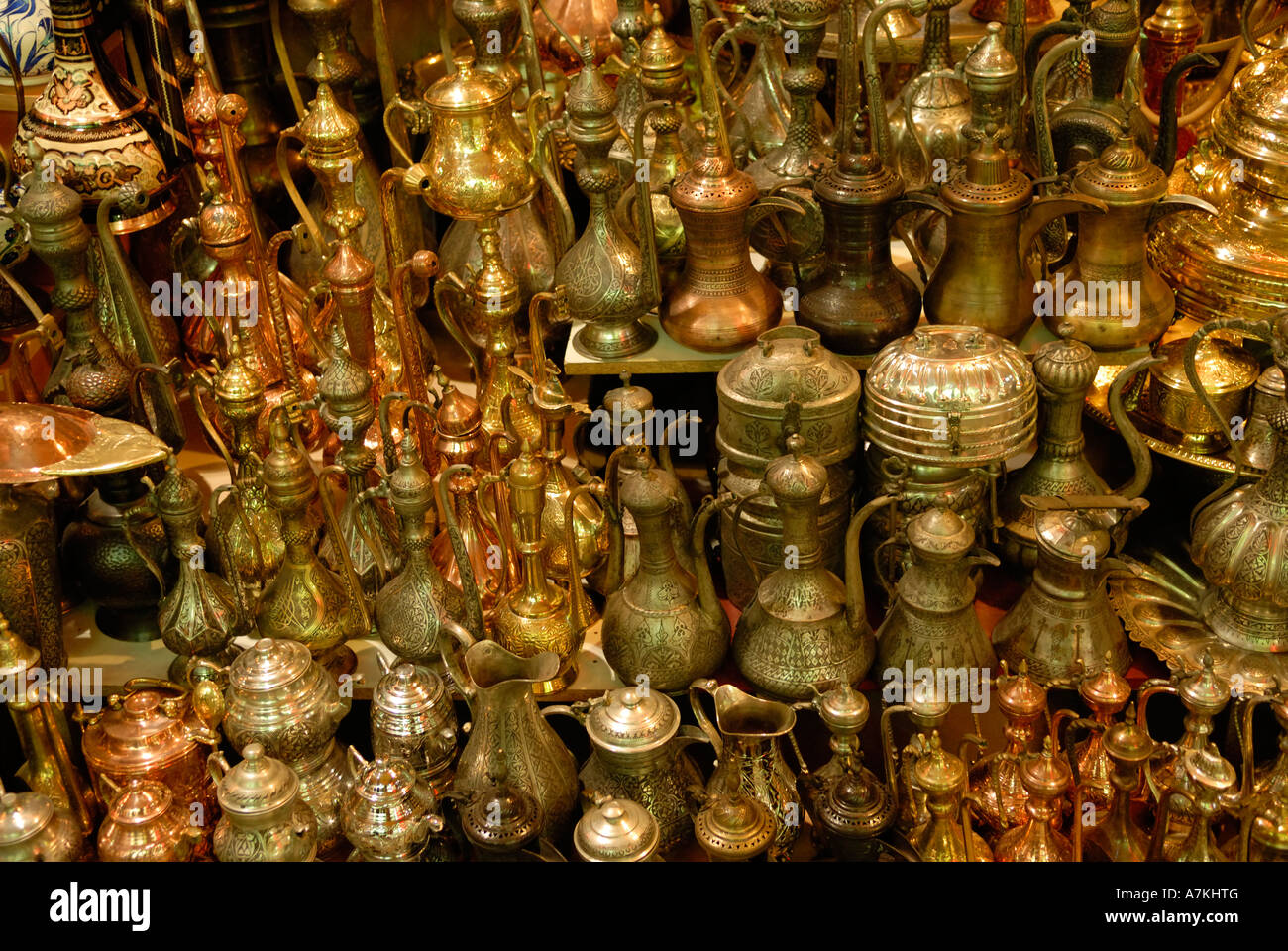 Grand Bazaar Kapali Carsi Istanbul Turkey Stock Photo - Alamy