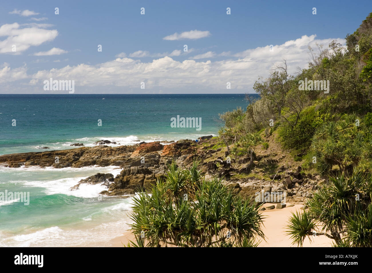 Coolum Beach Queensland Australia Stock Photo - Alamy